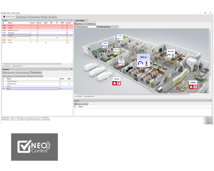 NEO Control - LDA Audio Tech