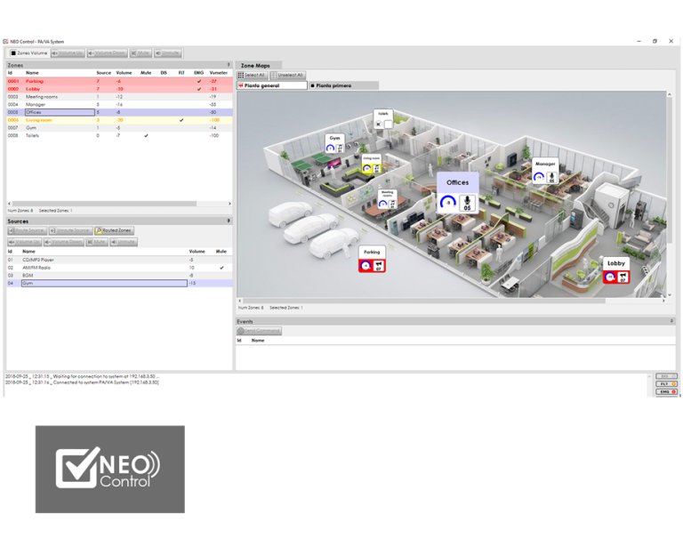 NEO Control - LDA Audio Tech
