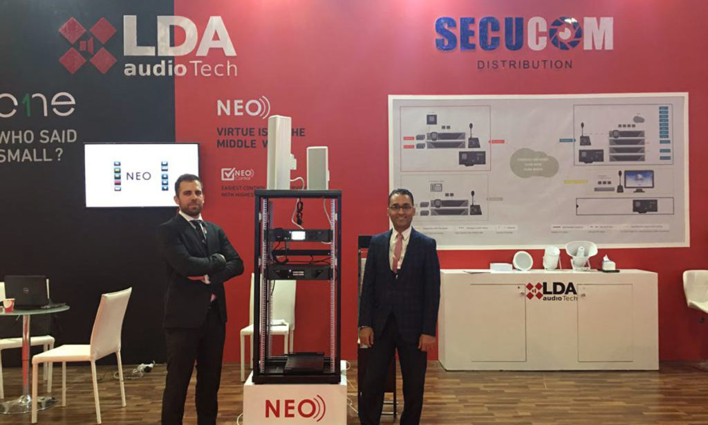 LDA Audio Tech acude a la feria Cairo ICT con su partner Secucom - LDA Audio Tech