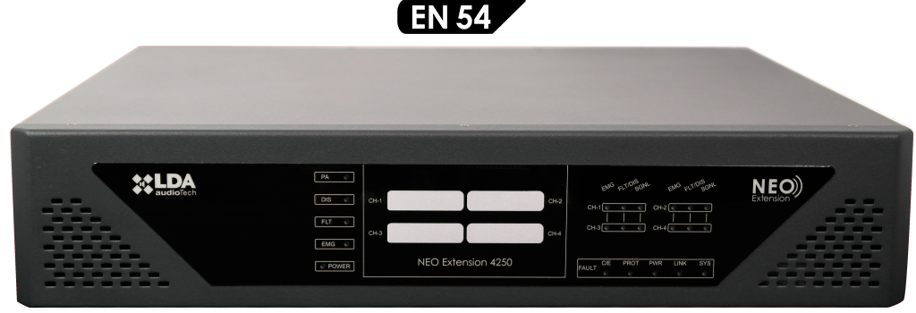 NEO PA/VA EN 54-16 - LDA Audio Tech