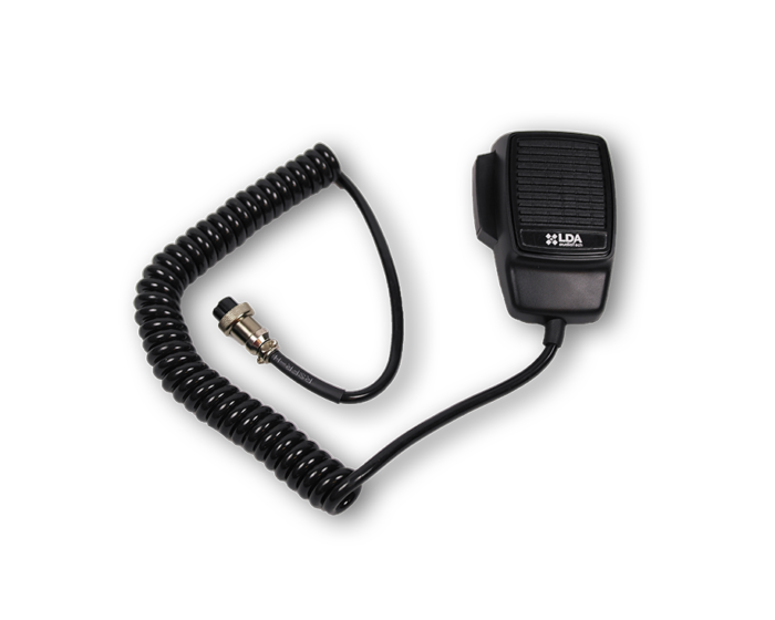 Push-To-Talk Microphone ONE-PTT - LDA Audio Tech