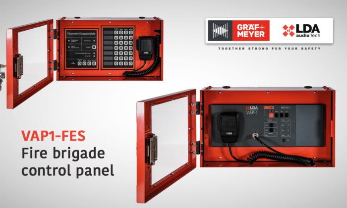 New fire alarm panel for Germany - LDA Audio Tech