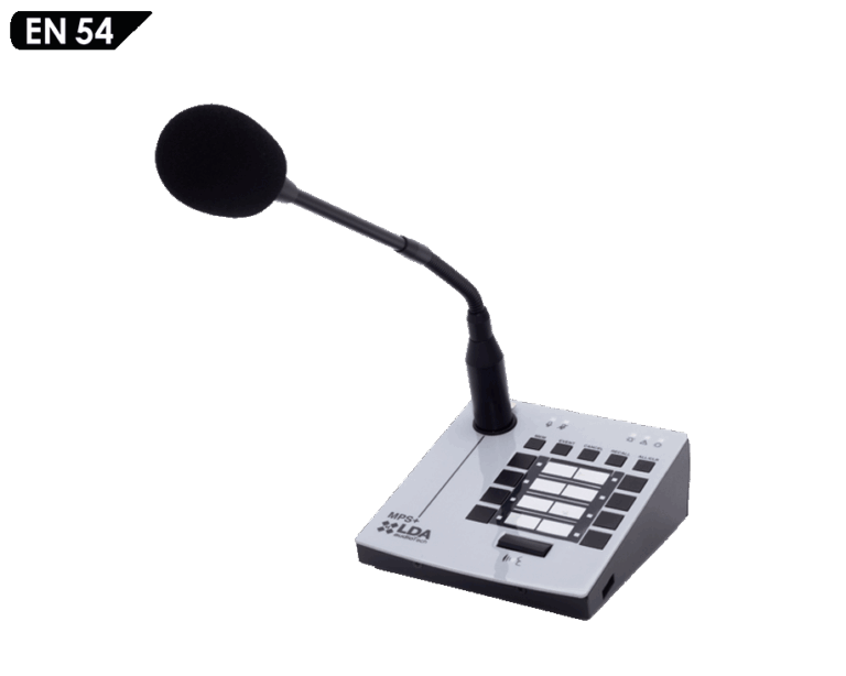 Multi-Zone Paging Microphone MPS-8Z+ - LDA Audio Tech